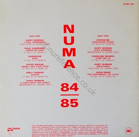UK Album Compilations. - Nureference - The Complete Discography of Gary ...
